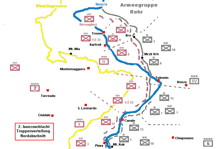 Crónicas de un Húsar: I Guerra Mundial.- El frente Italiano