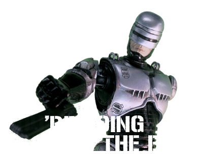 GeekSummit: GeekSummit's CUSTOM NECA ROBOCOP w/ SPRING LOADED HOLSTER