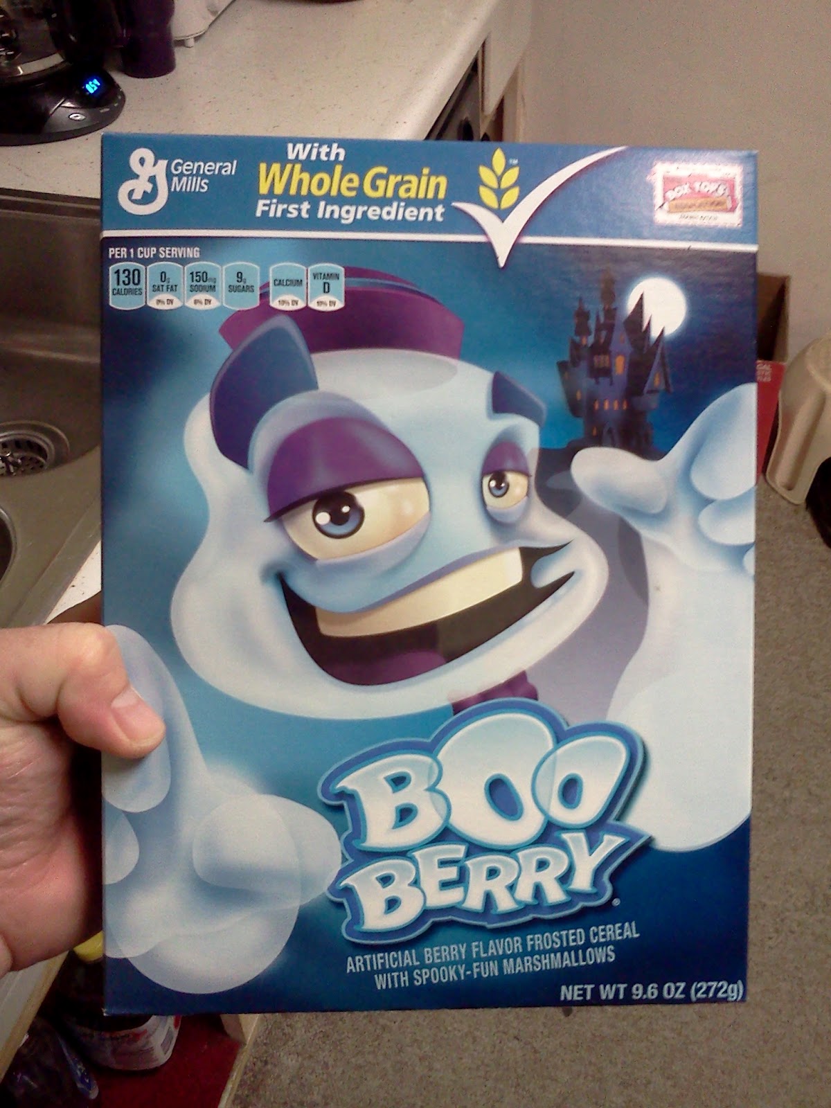 Peanut Butter and Awesome: Boo Berry is Back!