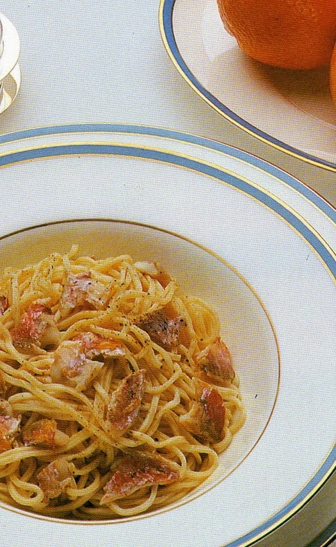 Il Supremo: Tagliolini con triglie all'arancia