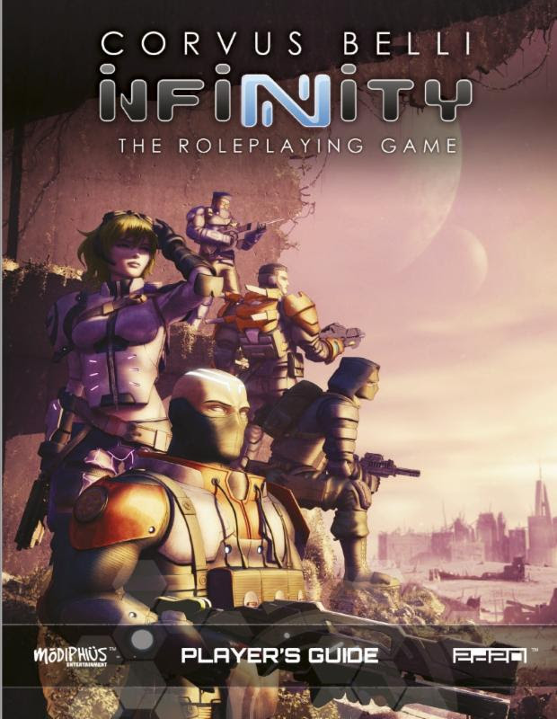 Tabletop Fix: Modiphius Entertainment - New Infinity RPG Releases