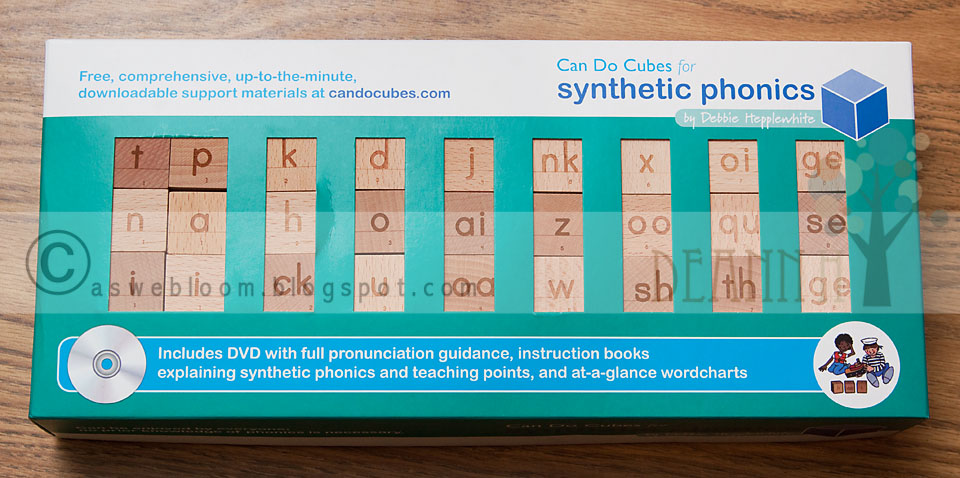 As We Bloom: Can Do Cubes Review - A kinesthetic addition to phonics!