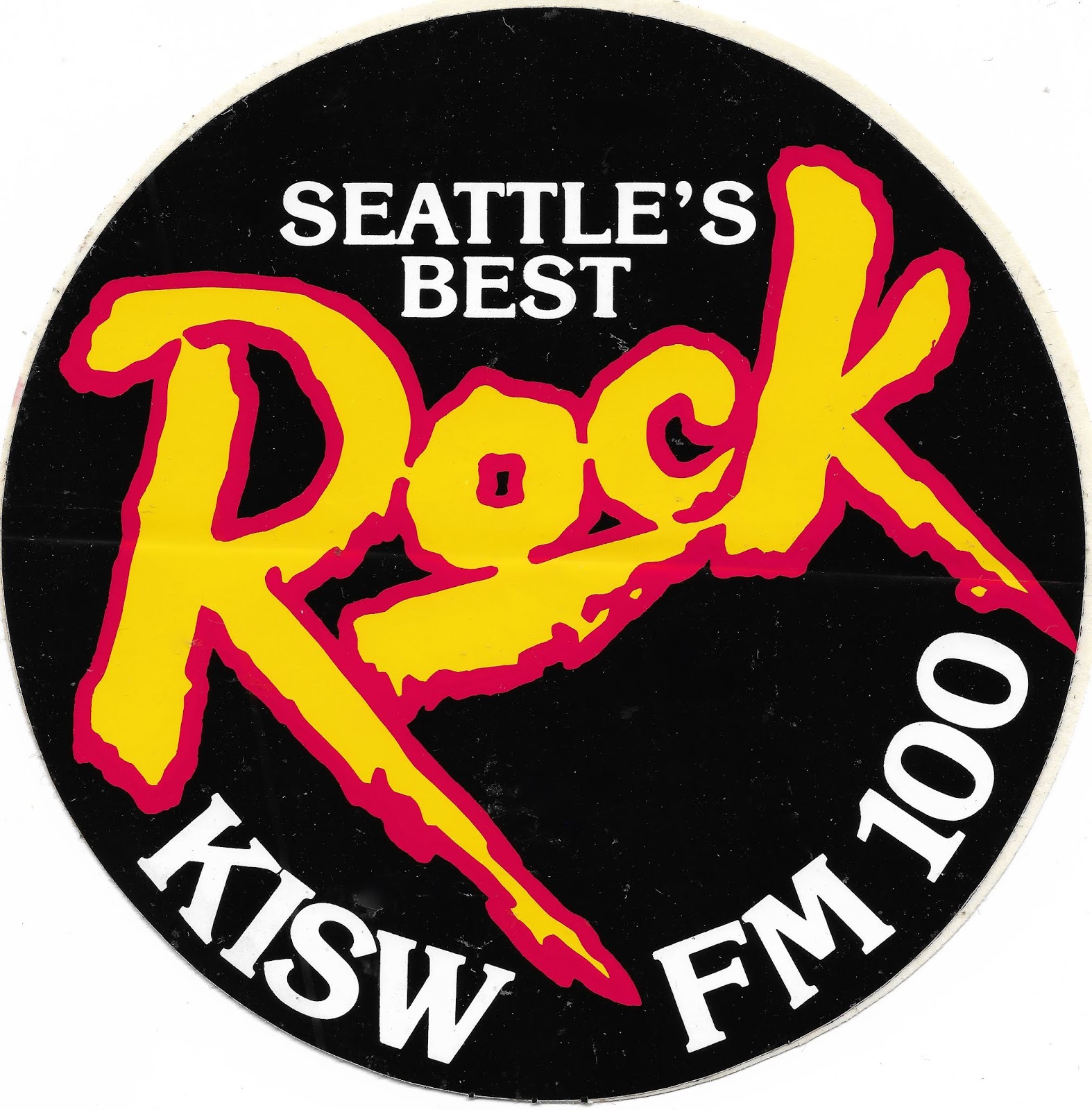 Radio Sticker of the Day: Market #1s - Seattle - KISW
