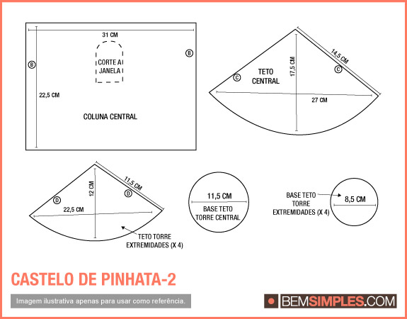 Ceci EuQfiz: Castelo de espuma ou eva
