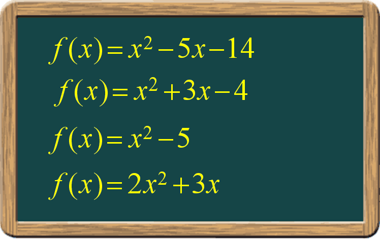 NOCIÓN | FUNCIÓN CUADRÁTICA