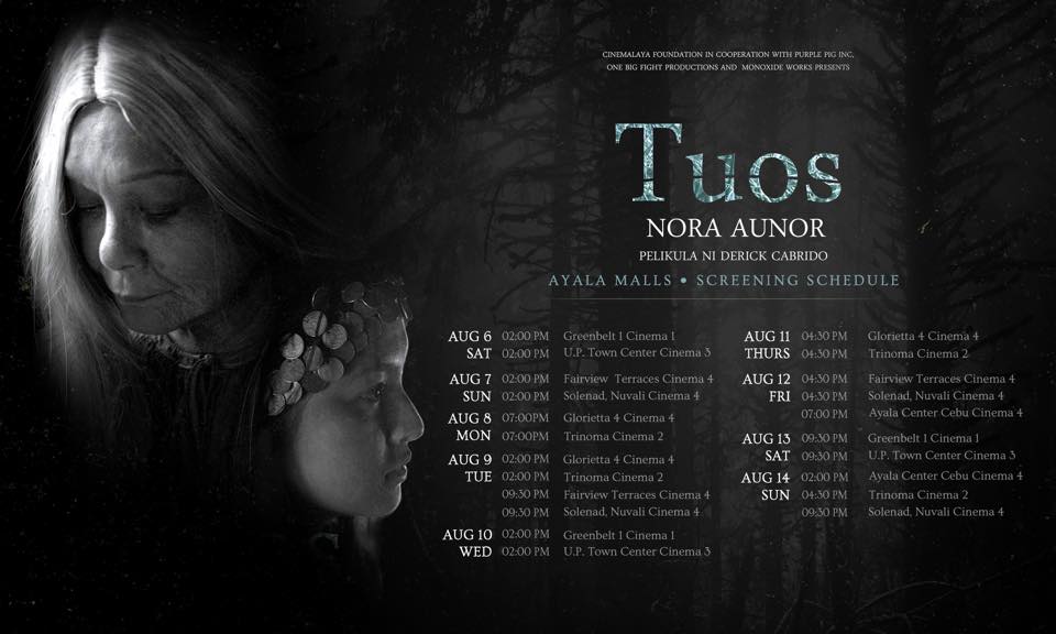 'Tuos' starring Nora Aunor, Barbie Forteza - Poster and Trailer - The ...