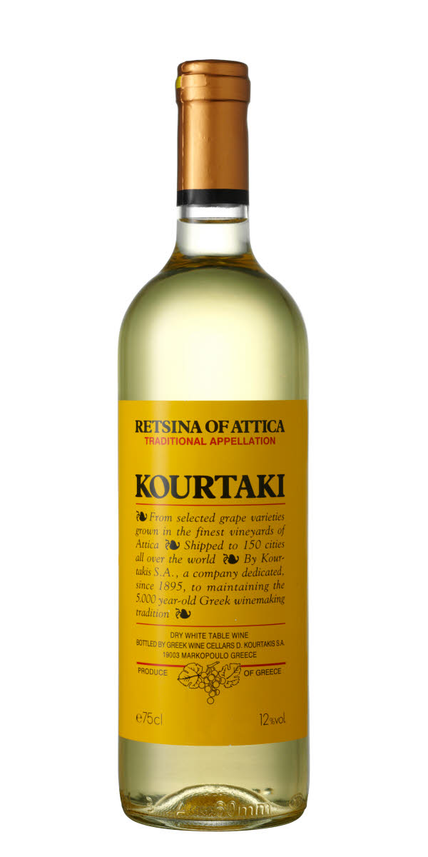 S.A.I. Dux et Princeps S.D.M. Lando: Kourtaki Retsina of Attica - ρετσίνα