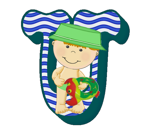Abecedario de Verano con niños. Summer Alphabet with Children. - Oh my ...