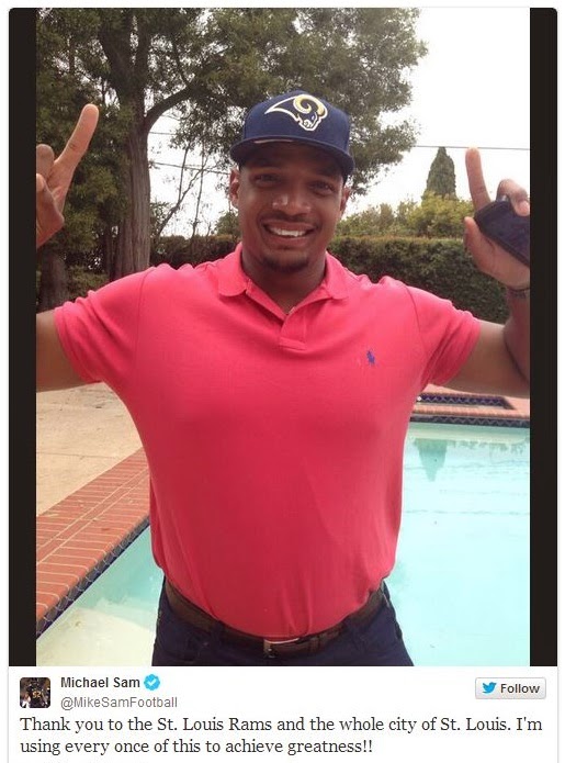 VJBrendan.com: Michael Sam Kisses His Boyfriend After Historic NFL Draft