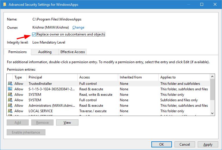 How to Get Access to WindowsApps Folder in Windows 10 - Tips, How To, Computer, Android, iOS and ...