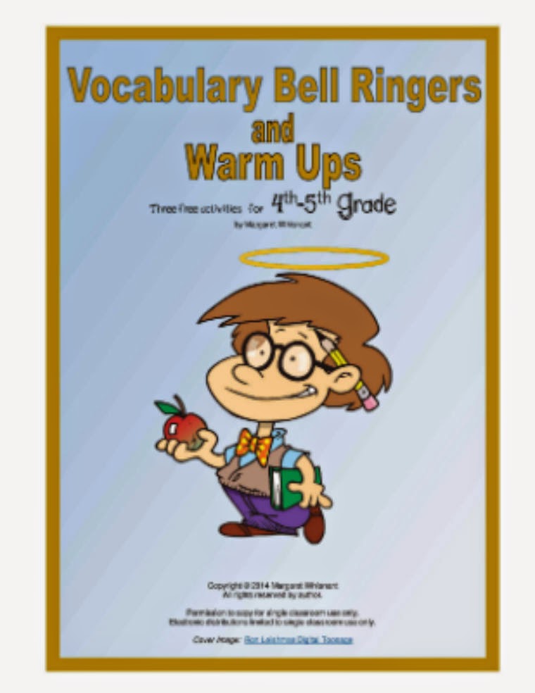 Taking Grades for Teachers: Free Bell Ringers and Warm Ups