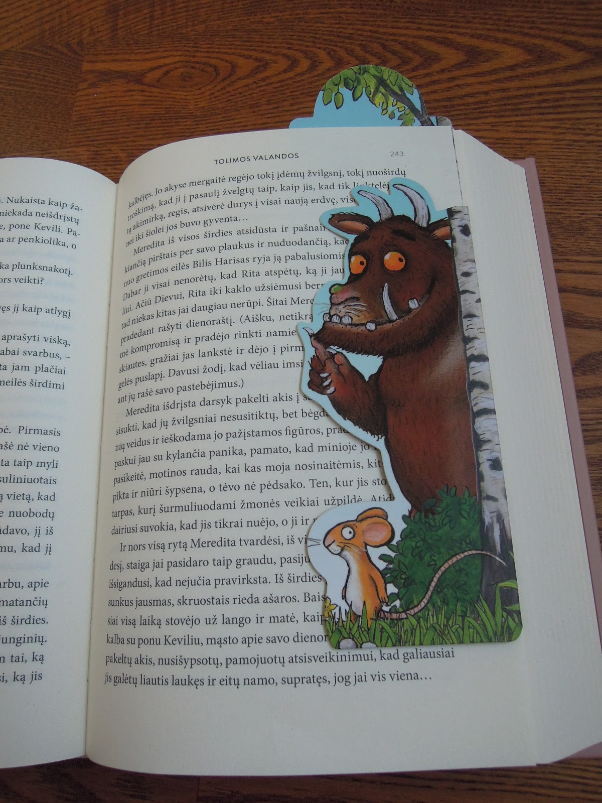 Bookmarks collection from around the world: The Gruffalo