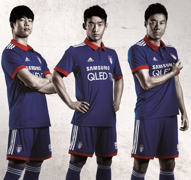 Adidas lança a nova camisa titular do Suwon Samsung Bluewings - Show de ...