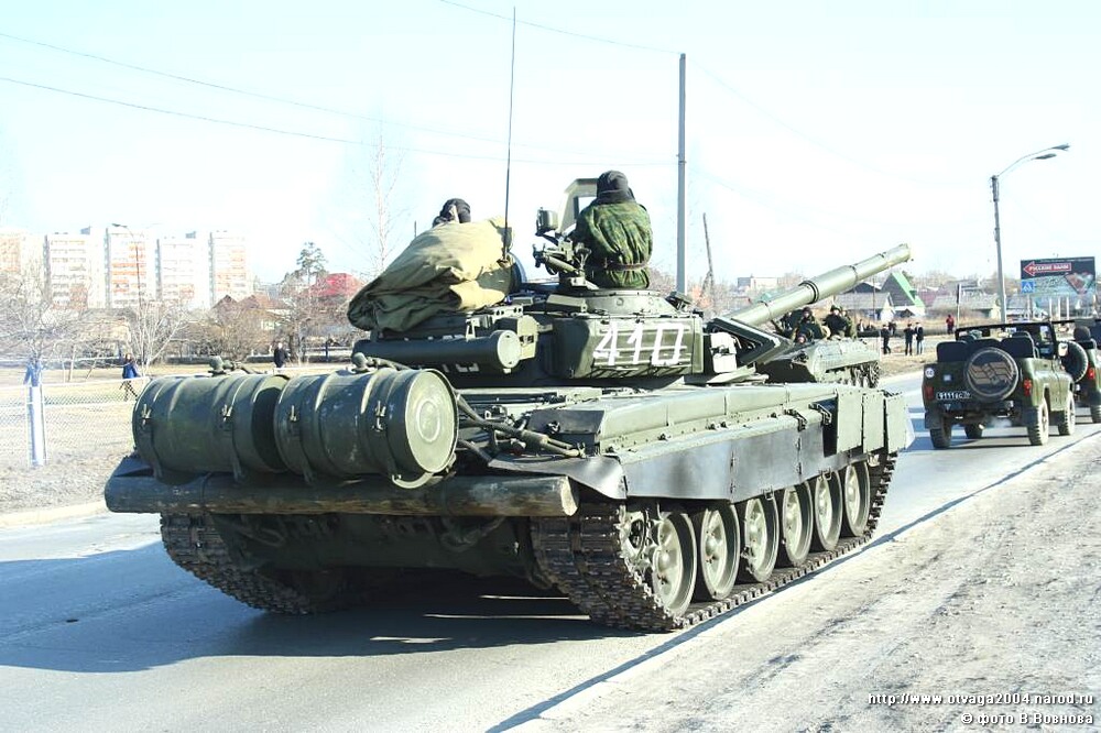 Blog Militarny: Rosyjskie T 72 BA