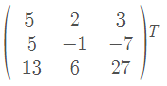 Symbolab Blog: High School Math Solutions - Matrix Transpose Calculator ...