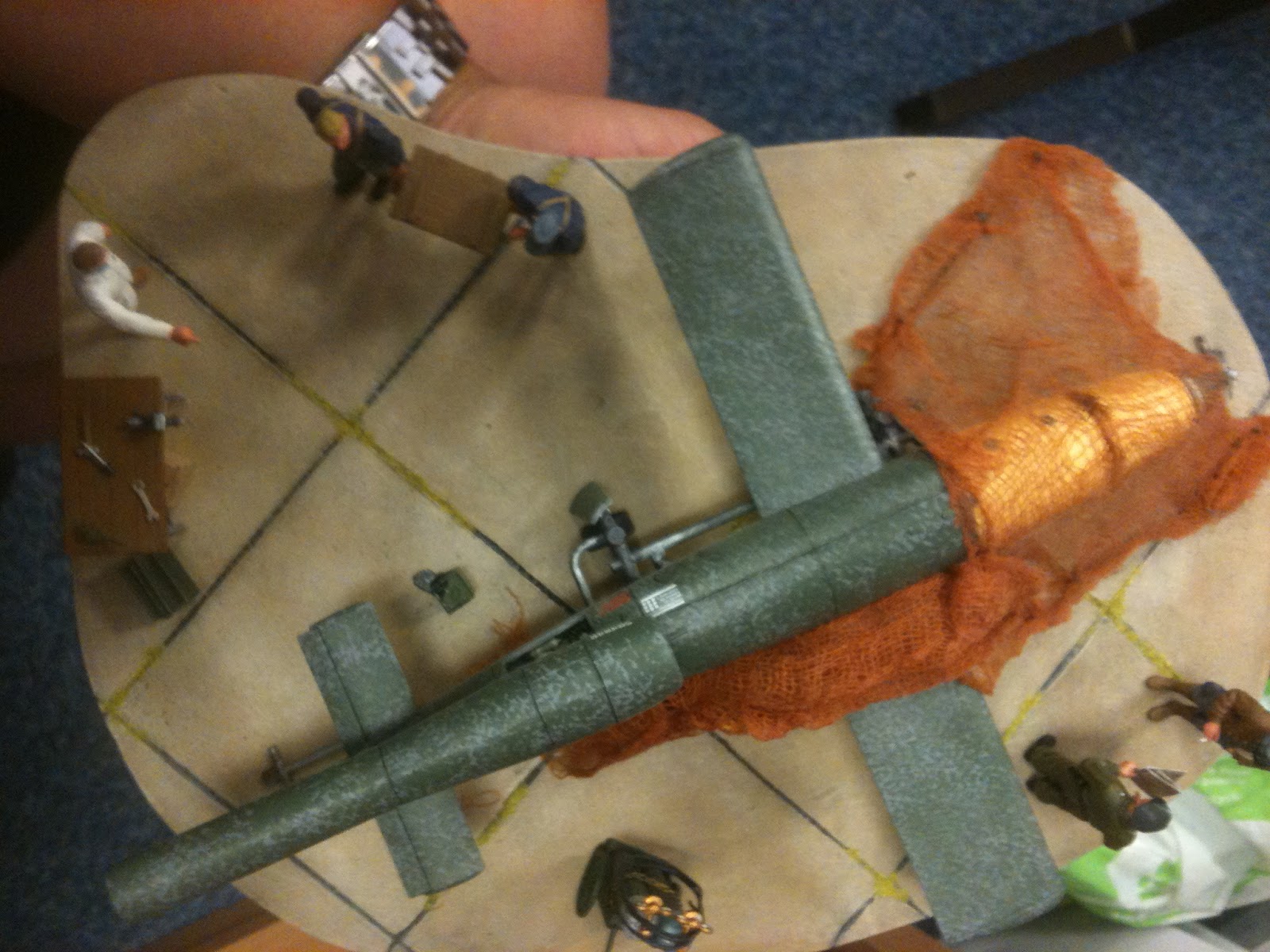 Scale Model Workbench: V1 Rocket diorama