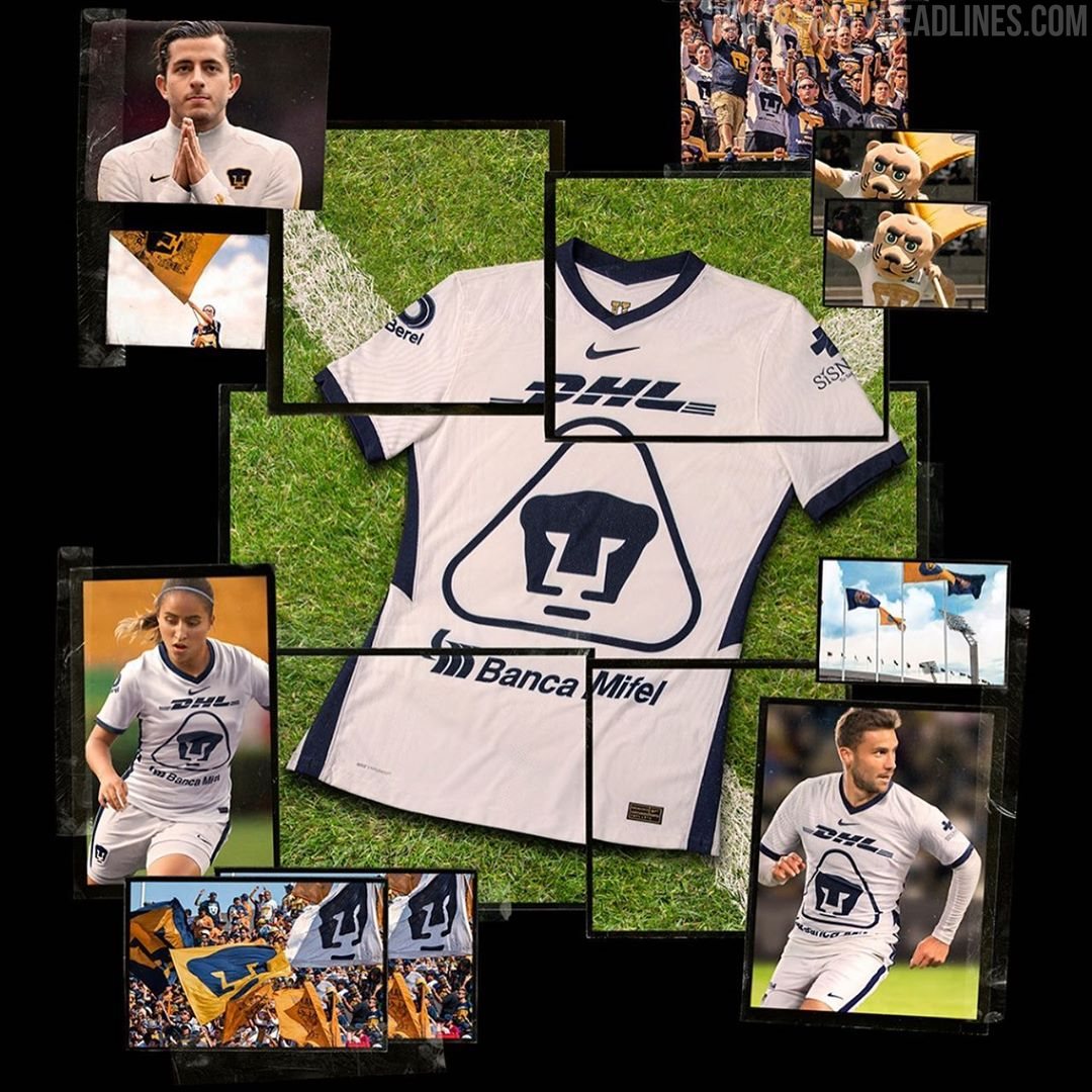 Nike Pumas UNAM 20-21 Home, Away & Goalkeeper Kits Released - Footy ...