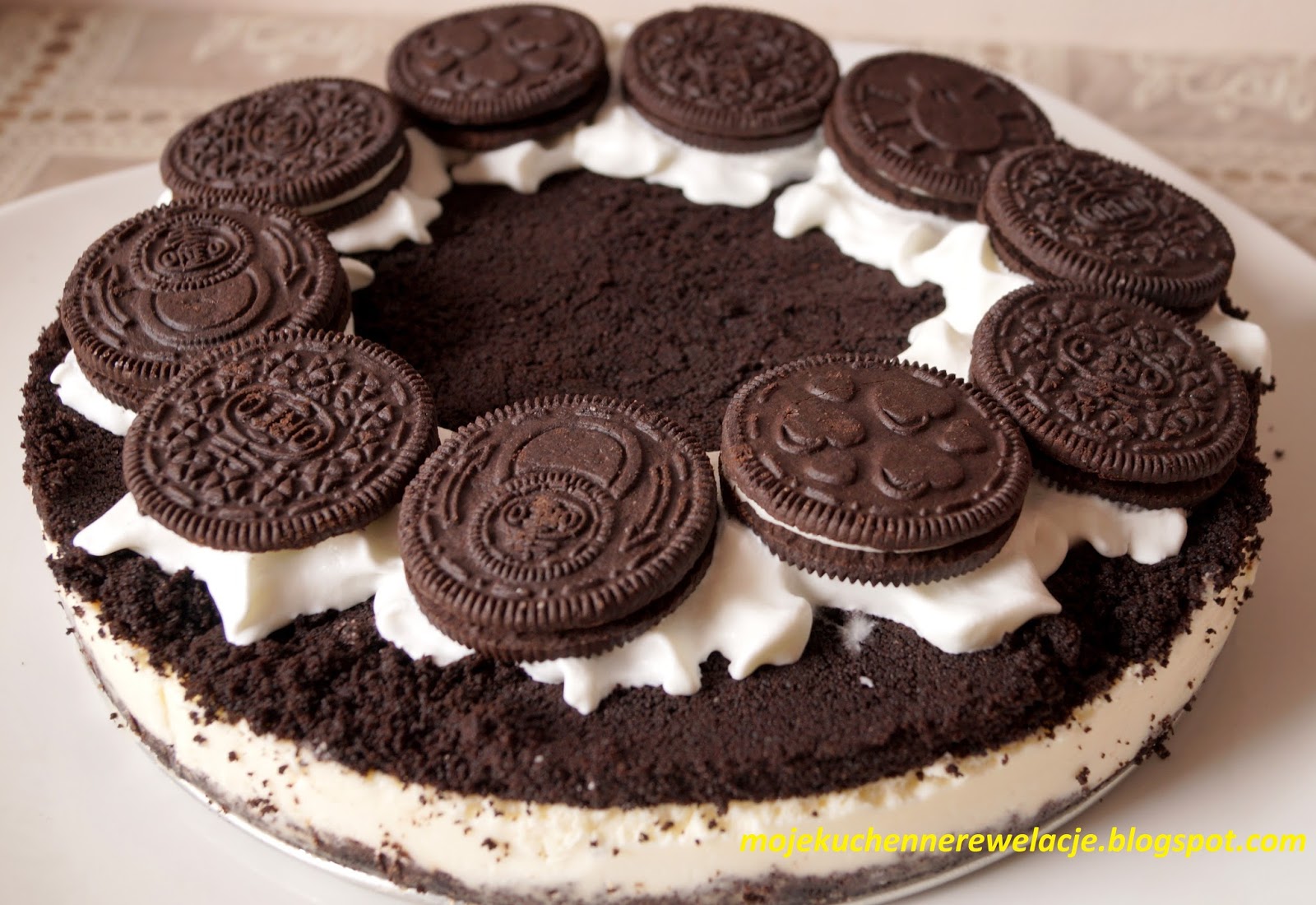 Moje Kuchenne Rewelacje : Tort oreo bez pieczenia