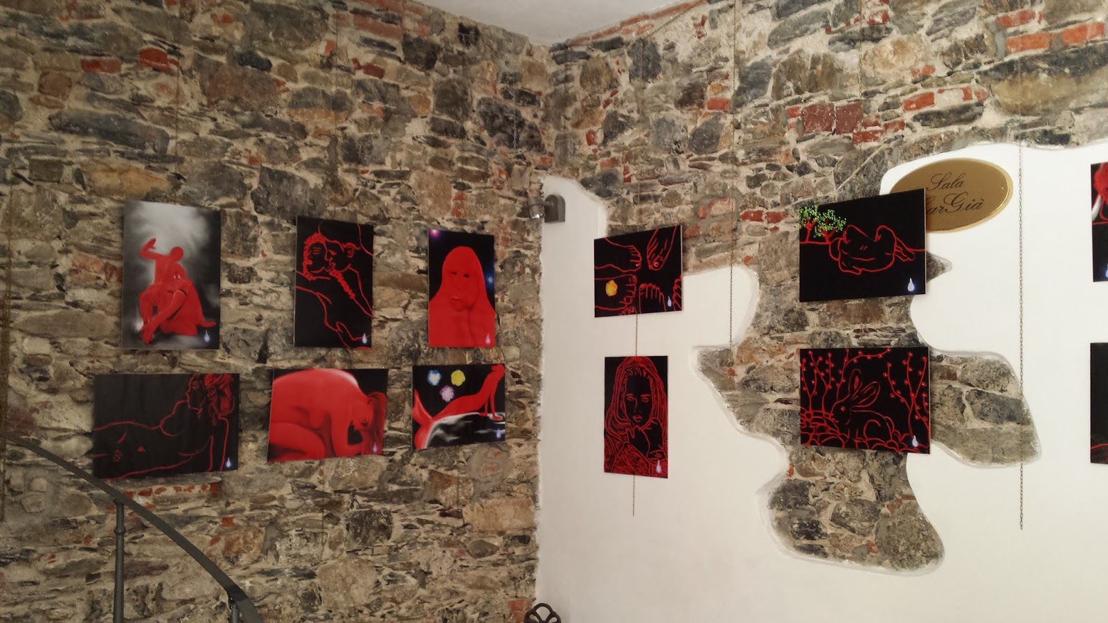 Sala Culturale CarGià: LUCA BINI in mostra in SALA CARGIA': “ROSSO E ...