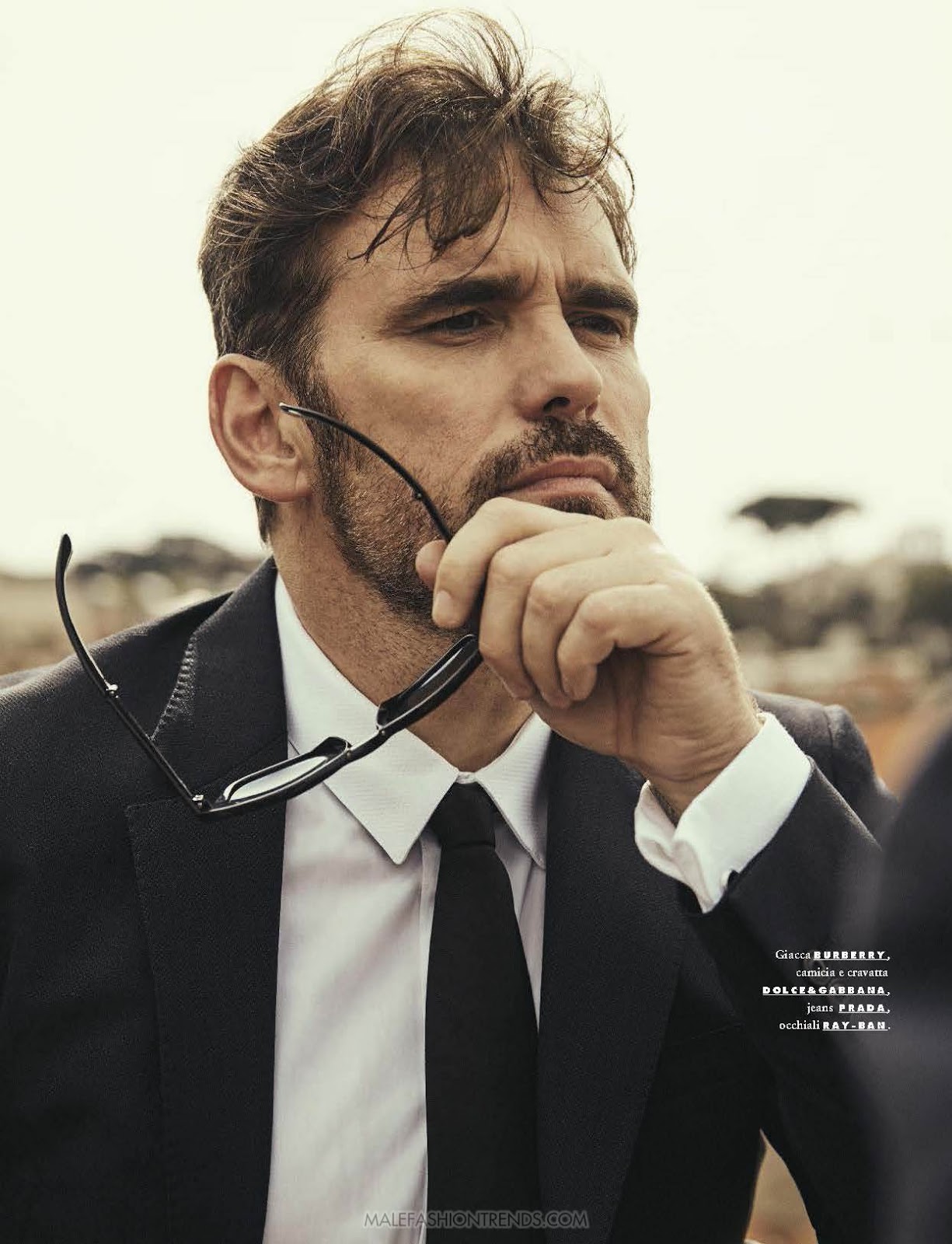 Matt Dillon para GQ Italia por Stefano Caluzzi