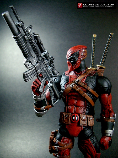 Loosecollector Custom Figures Archive: Deadpool : Olivetti style