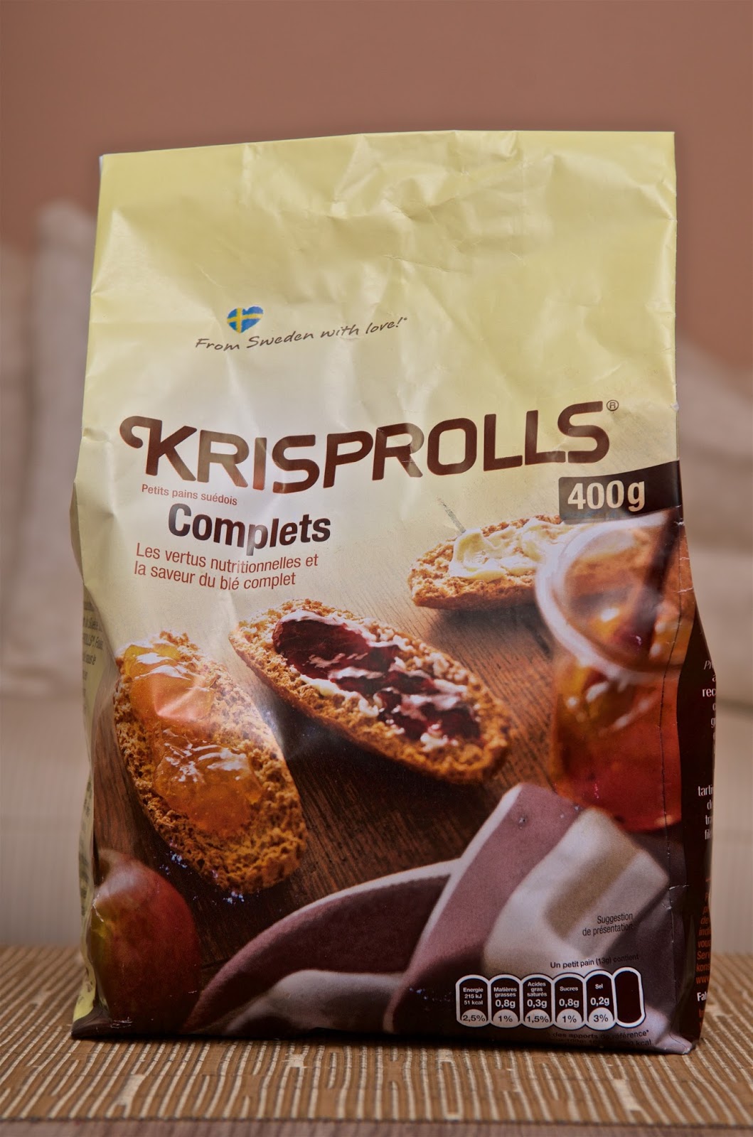 Krisprolls Complets (400g) par Pågen