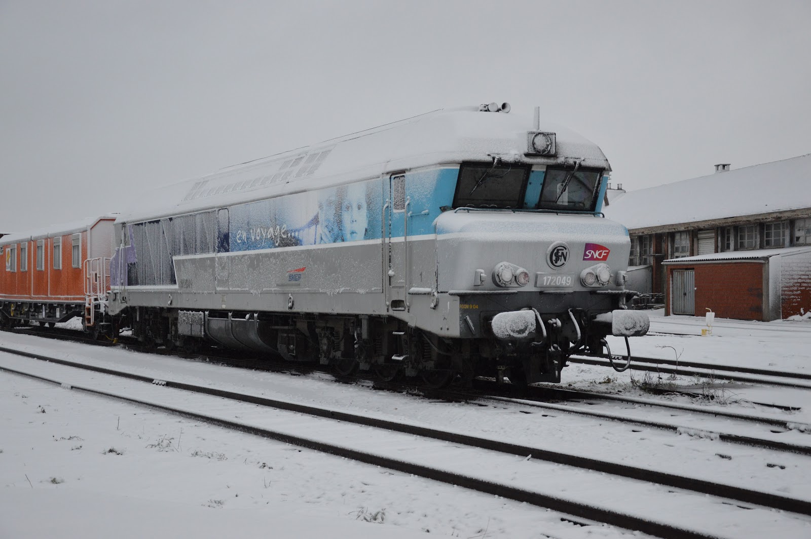 LA PASSION DU TRAIN: Une CC 72000 à Hazebrouck , c'est exceptionnel ...