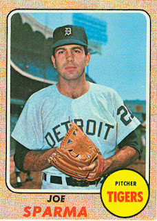1968 Topps Baseball: Joe Sparma (#505)
