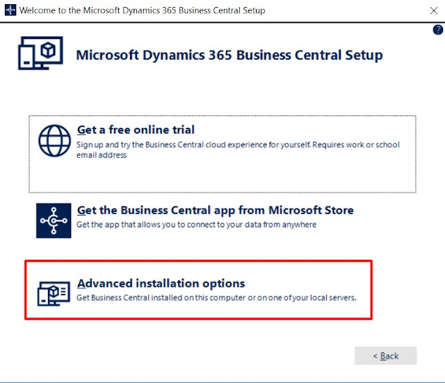 MSDYN365BC - Install Microsoft Dynamics 365 Business Central on premises.