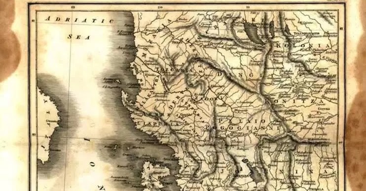British map of Ethnic Albania before Greece is fabricated - Oculus News