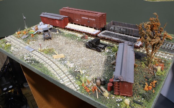 Modeling Maine in Narrow Gauge: C&Q Transfer Yard