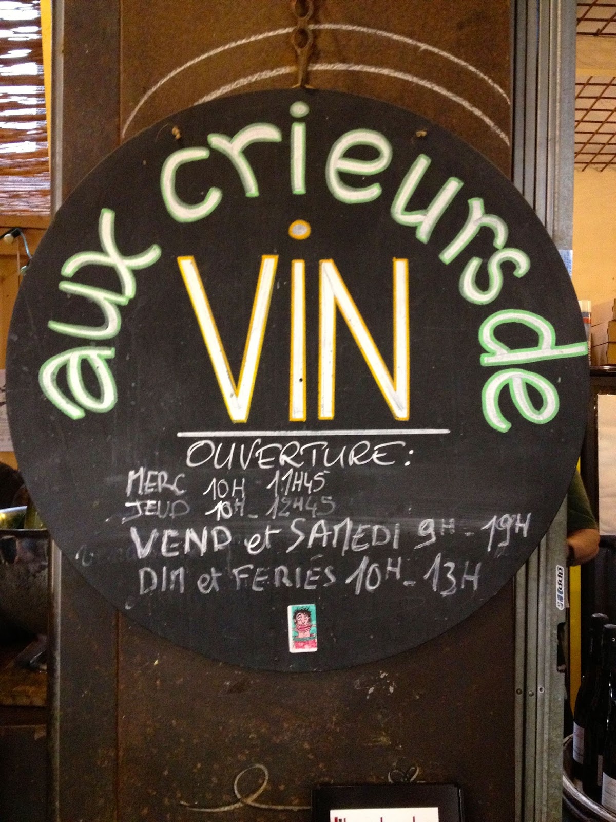 not drinking poison in paris: n.d.p. in champagne: aux crieurs de vin ...