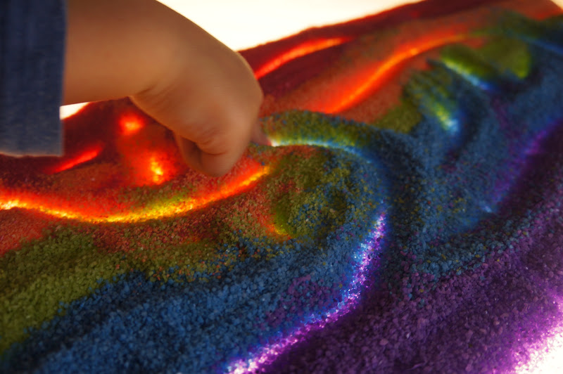 Joyful Learning in the Early Years: Rainbow Sand