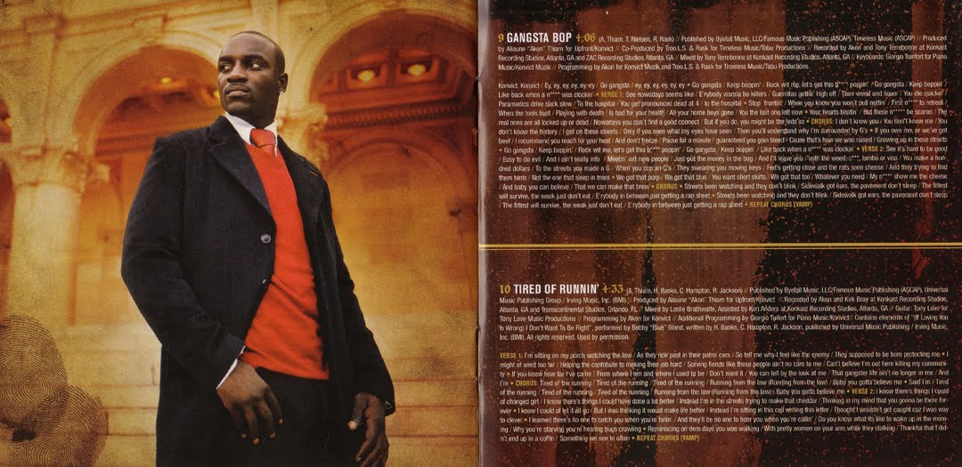 Encartes Pop: Encarte: Akon - Konvicted