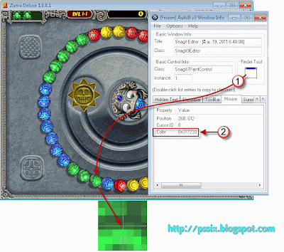 เขียนบอทเกมด้วย AutoIt : Bot 3 การค้นหาสีในหน้าจอ - PSsix ที่ใดมีปัญหา ที่นั่นมีคำตอบ