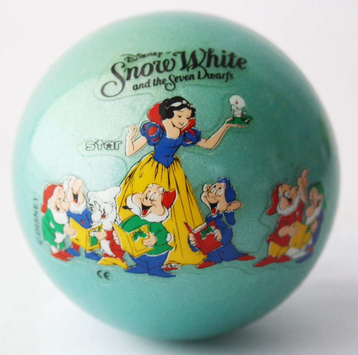 Filmic Light - Snow White Archive: Snow White Rubber Ball from Greece