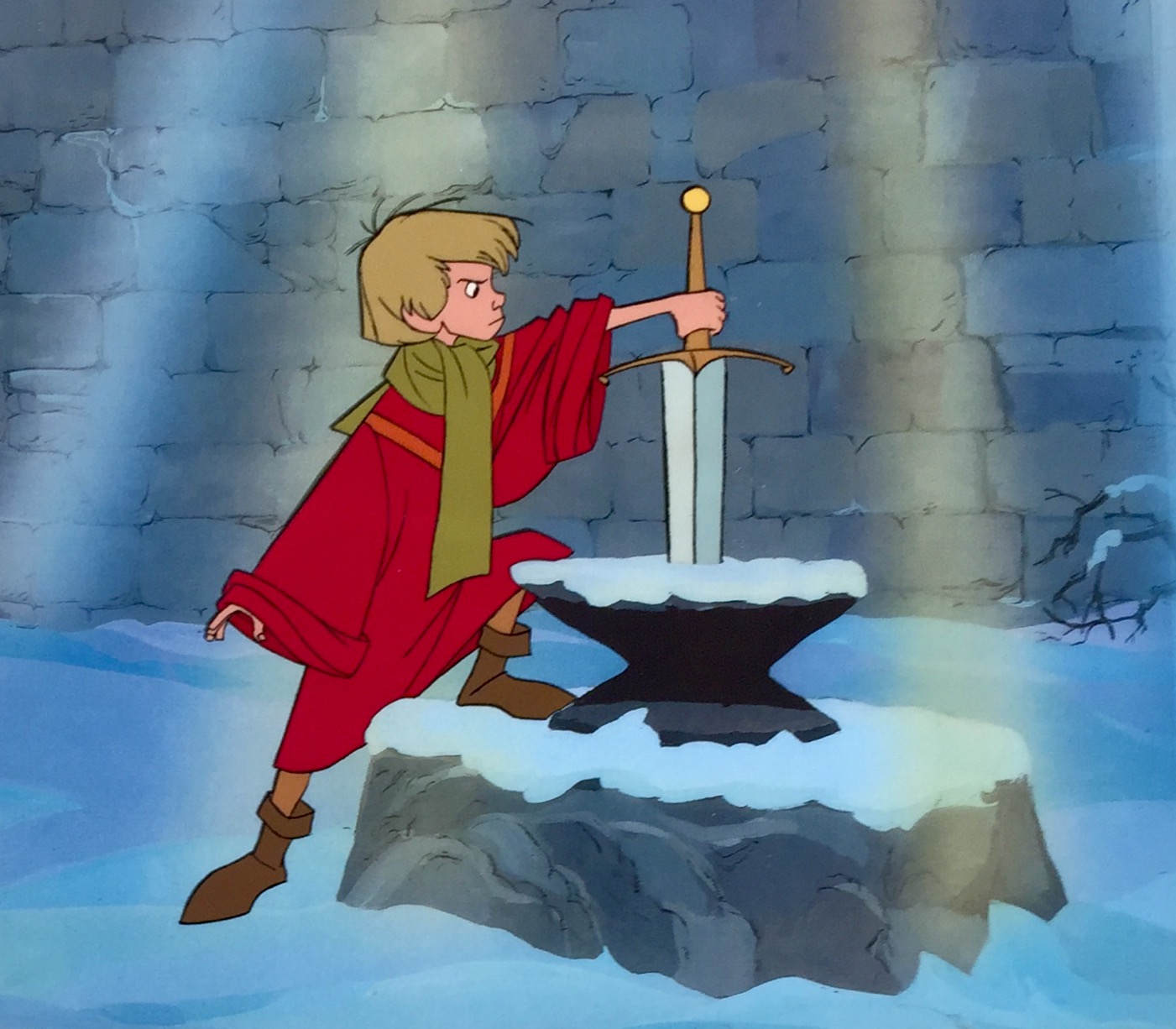 Animation Collection: Original Production Animation Cel of Wart from ...