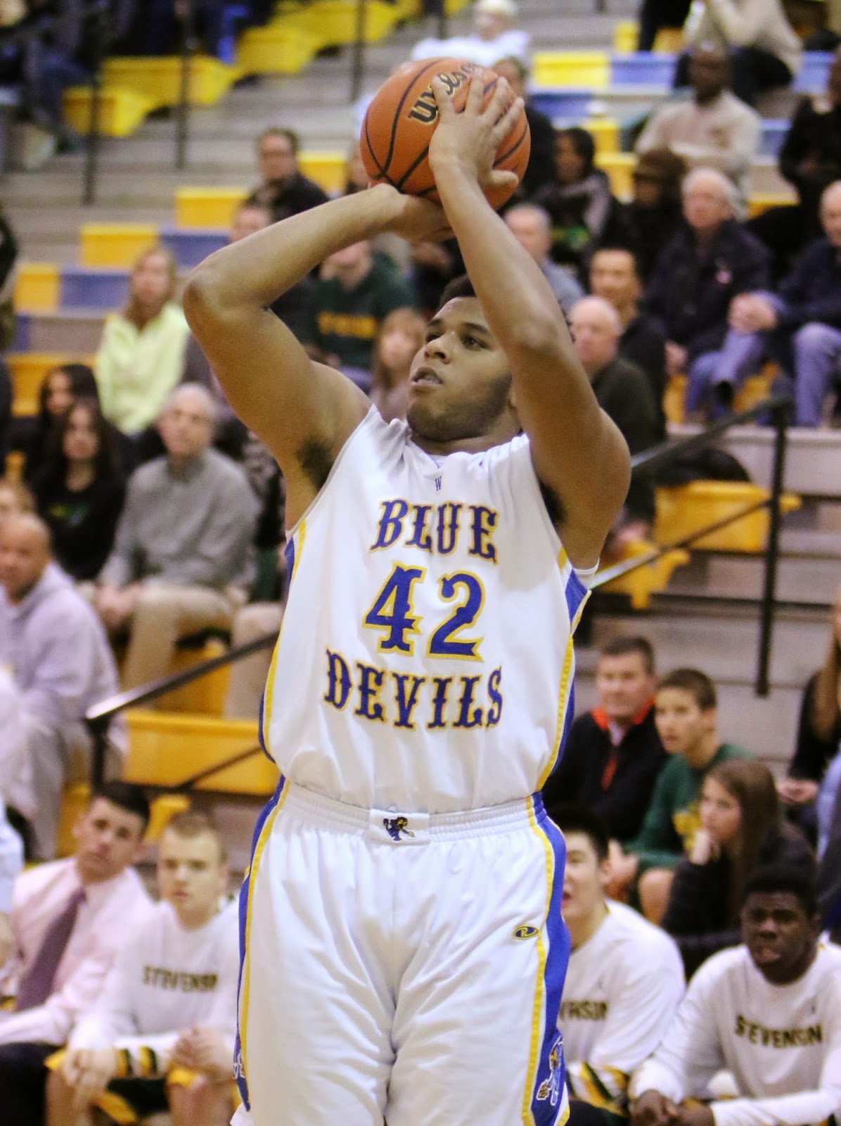 Mark Kodiak Ukena: IHSA Varsity Boys Basketball: Stevenson at Warren