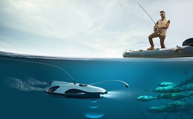 NEWS: PowerRay - the fisherman's drone | The Test Pit