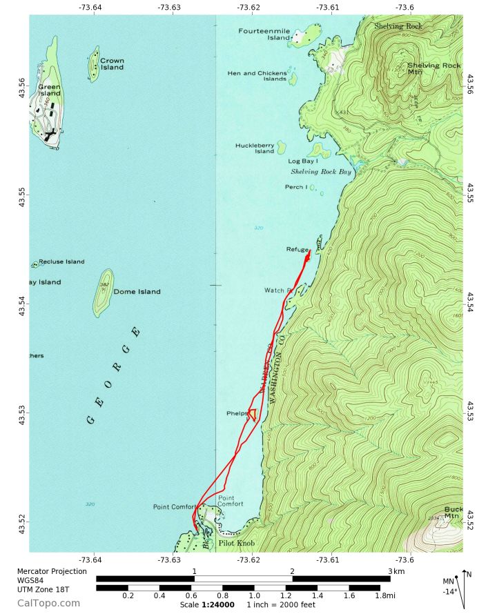 Off on Adventure: Refuge Island - Lake George - 4/28/13