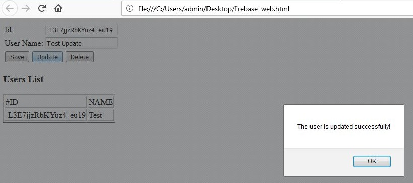 Building A Web App Crud Using Firebase Realtime Database Tutorials Learning To Write Code For