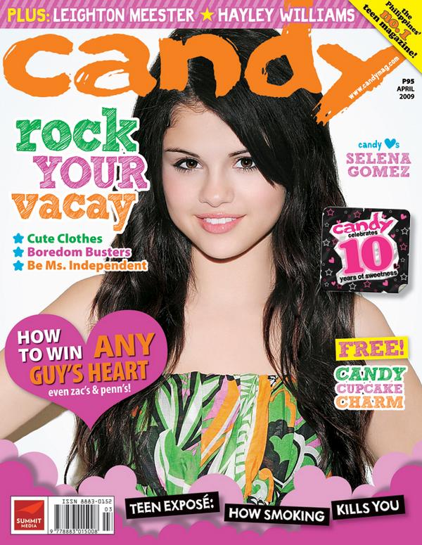 Selenators: Selena Gomez at the Cover of Candy Magazine!!