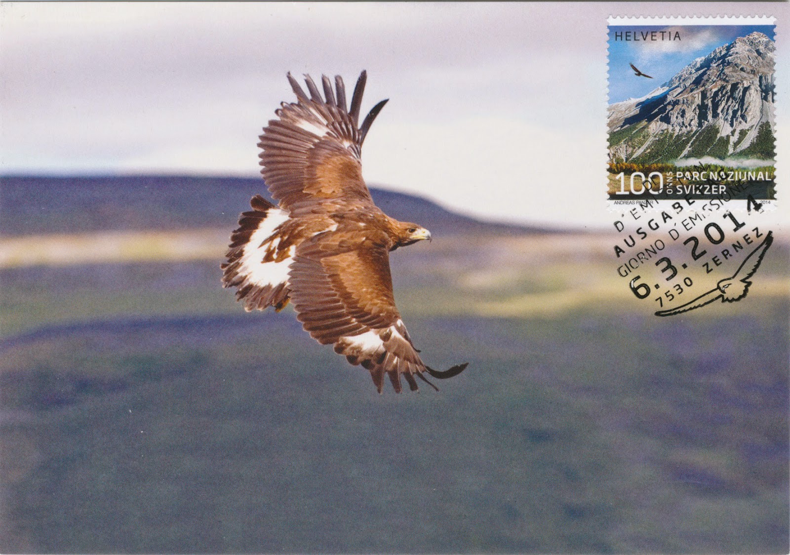 Philatelic of Birds: 100 years Swiss National Park