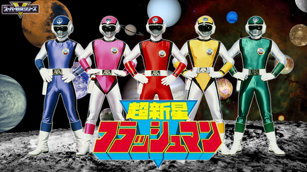 Power Rangers Español Latino Online: Chōshinsei Flashman (Comando estelar)