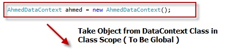 LINQ TO SQL ( select , delete , update , insert and Navigation between Records) | Ahmed Rabie El ...