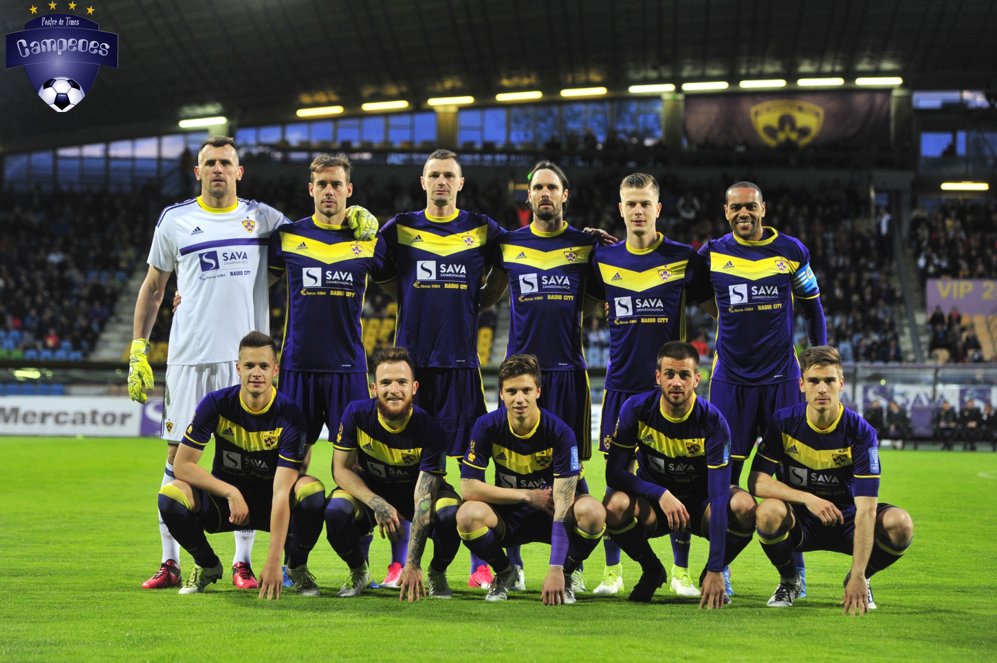 Times Campeões: Maribor Campeão Eslovêno 2017