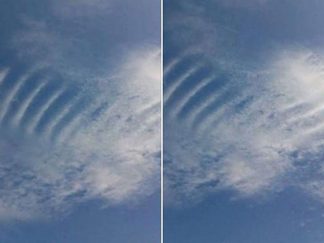 NEOBIČNA POJAVA NA NEBU IZNAD JELAHA DANAS: Na fotografijama se vide ...