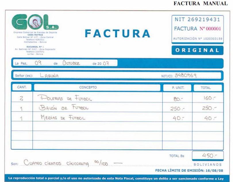 Comunidad de contadores públicos autorizados (auditores): FACTURACIÓN ...