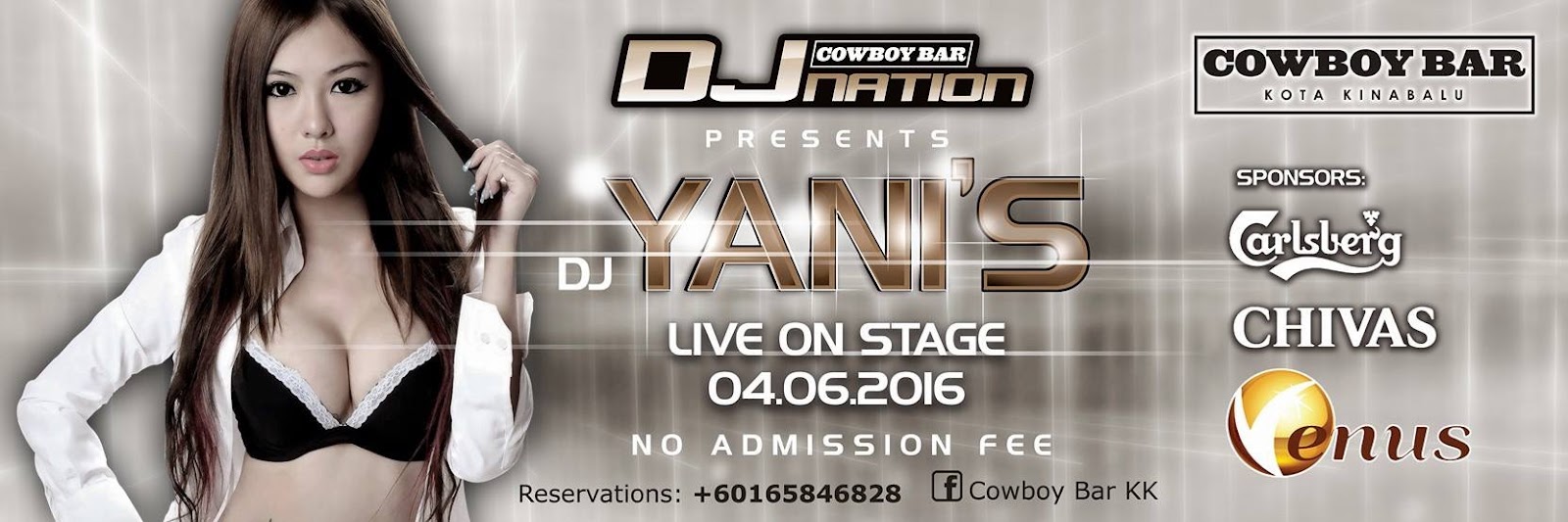 Cowboy Bar Kota Kinabalu: COWBOY BAR DJ NATION WITH DJ YANIS