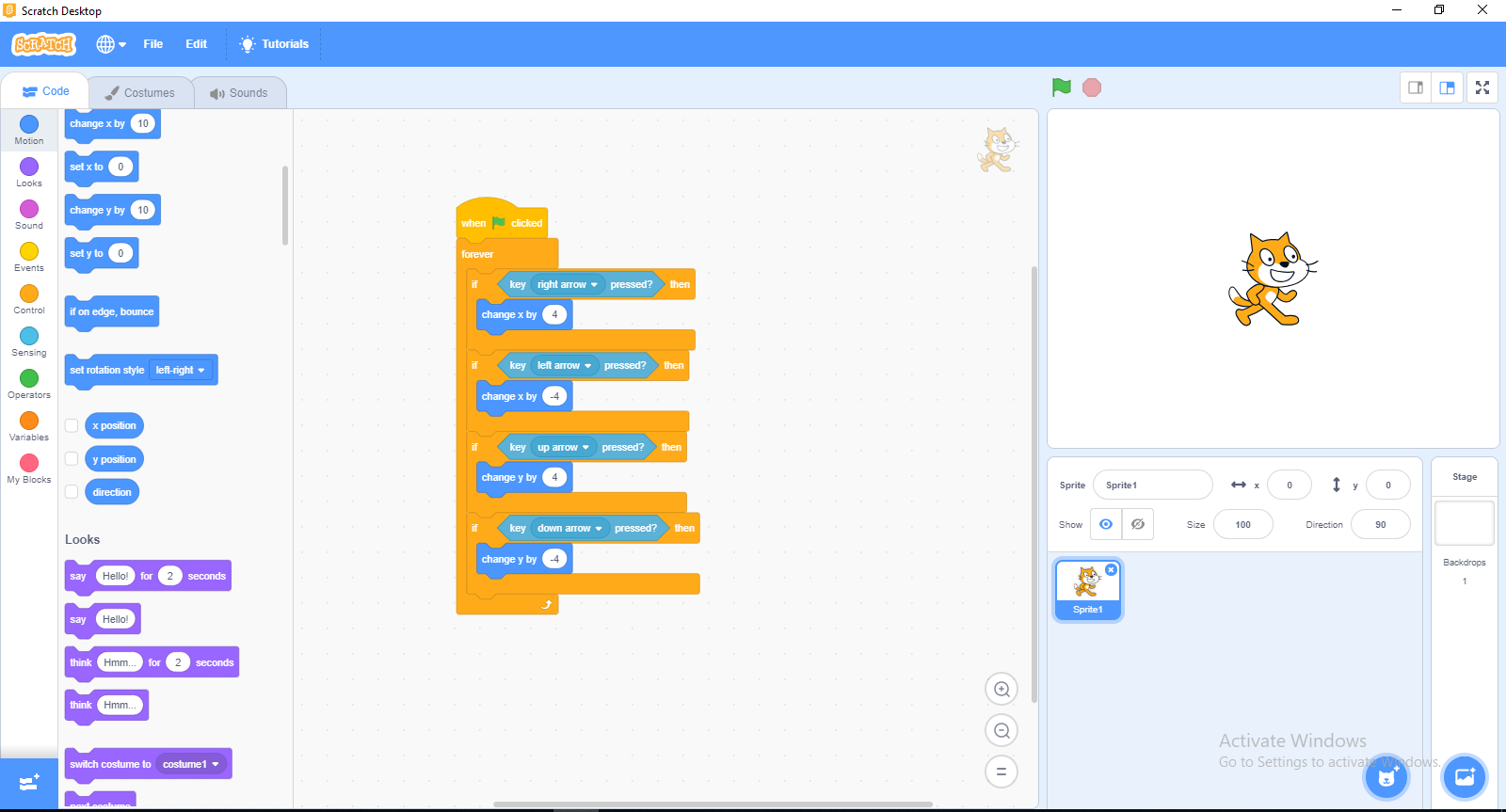 Belajar Algoritma Menggunakan Scratch (Pengenalan) | Void Code